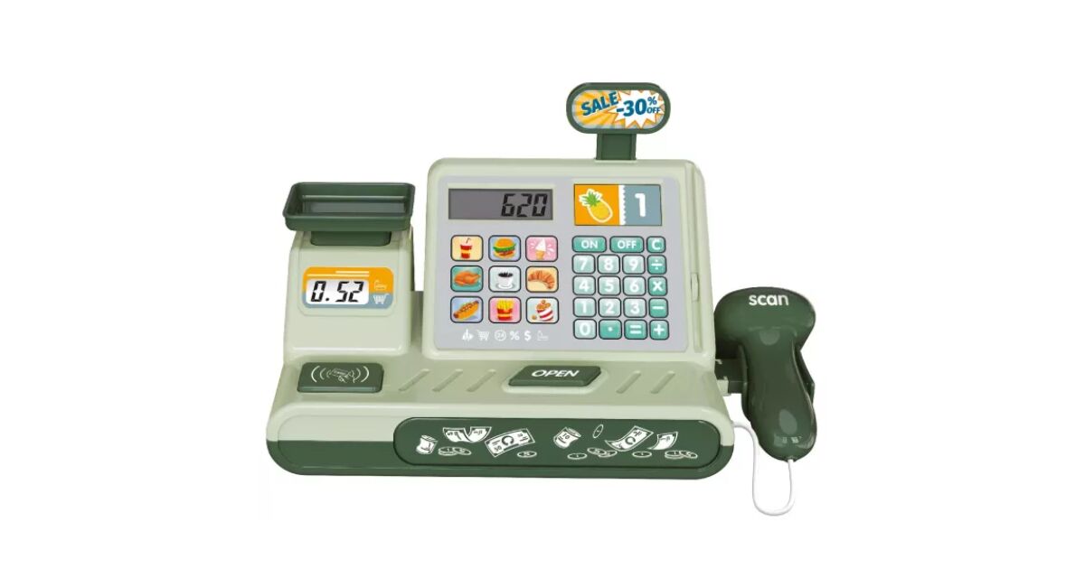 Set de joc casă de marcat electrică | Pepita.com
