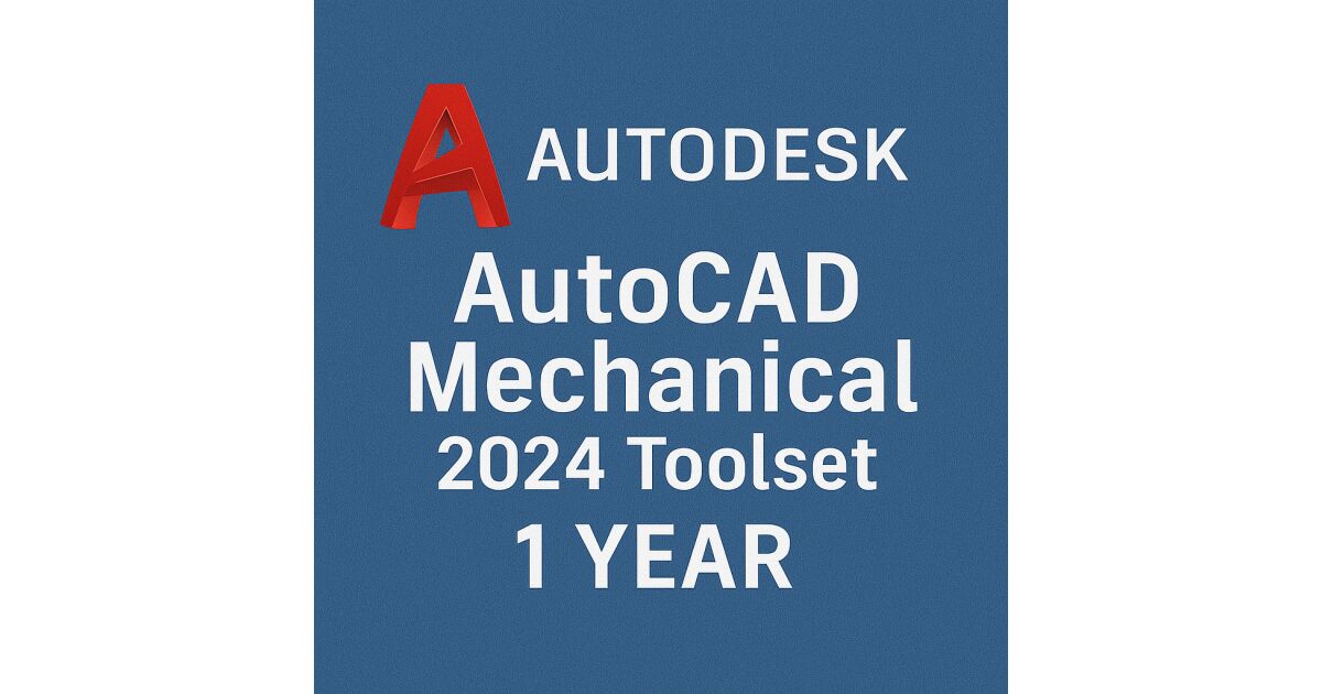 ⚙️ Autodesk AutoCAD Mechanical 2024 PC/Mac – 1 Jahr Lizenz ...
