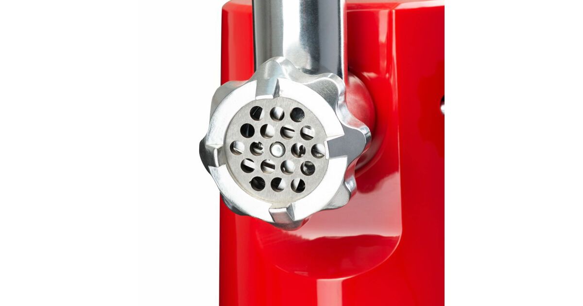 Mașină de tocat carne electrică Hausberg HB-3415RS, 1200W, roșie, cu ...