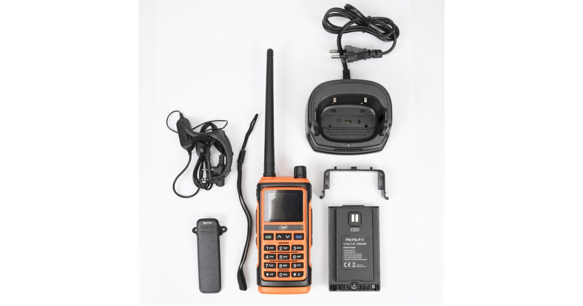 Prenosná VHF/UHF rádiostanica PNI P17UV dvojpásmová 144-146MHz a 430 ...