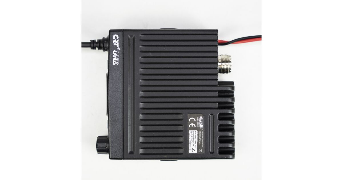 Statie radio CB CRT One V, cu Vox, S-Metru, 4W, ASQ, 12V, RF Gain ...