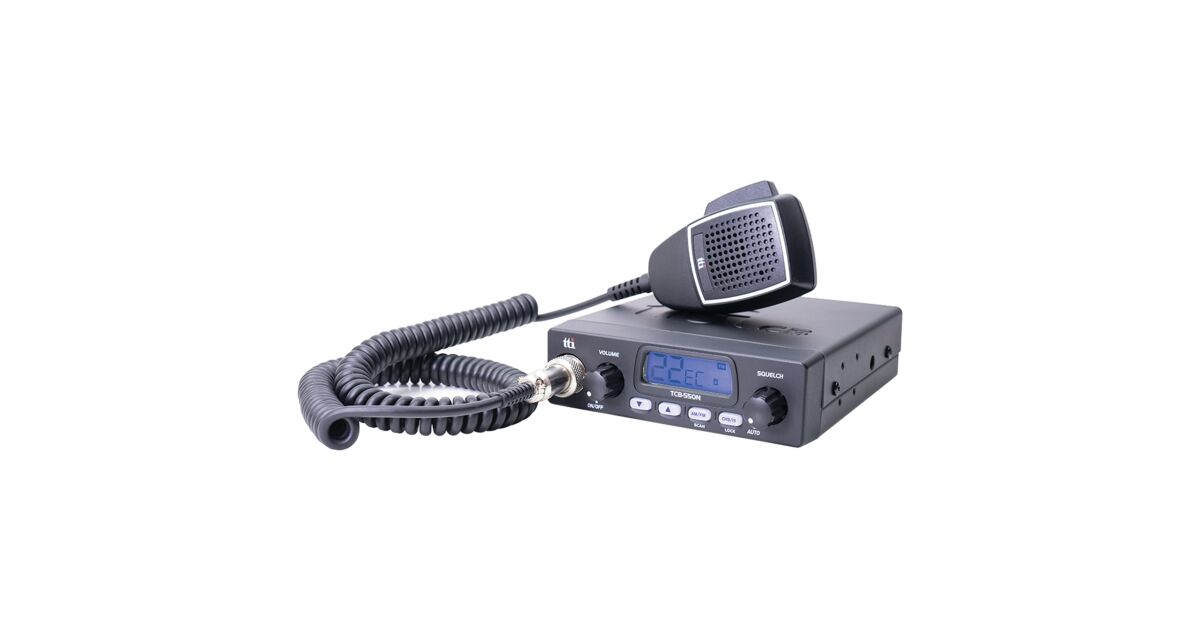 Statie radio CB TTi TCB-550 N cu squelch automat | Pepita.com