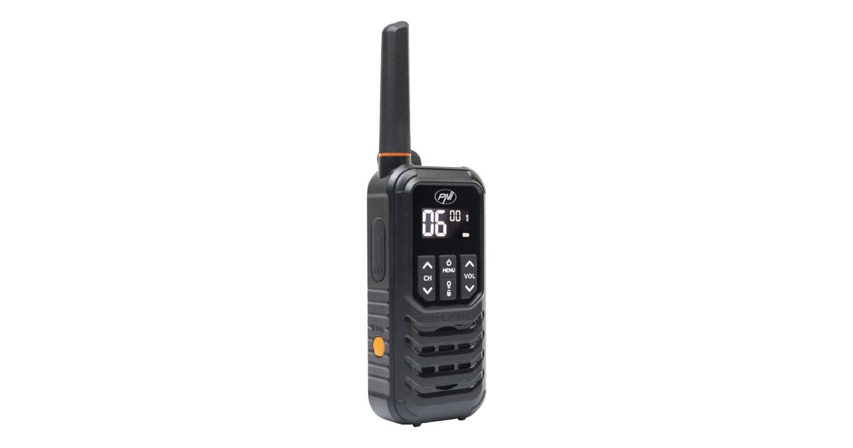 Kit 8 statii radio portabile PNI PMR R80 PRO 0.5W, 16 canale ...