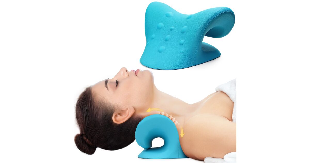 Scapă de dureri! Perna Terapeutică Cervicală - Alinare rapidă ...