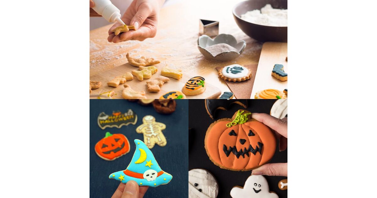 Set 10 forme de prăjituri pentru Halloween — Decupatoare din inox ...
