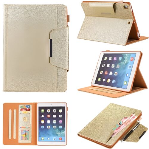 Arany csillámos flippes tok iPad 10.2-höz — mágneses védőtok beépített ...