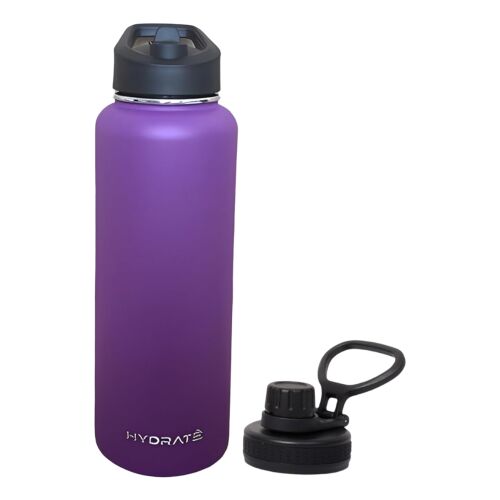 Bidon Termic Violet 1.2L - Păstrează-ți băutura rece sau caldă ore ...
