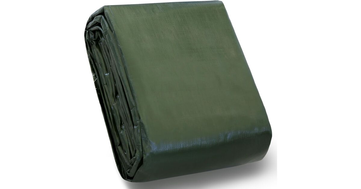 Zaščitite svoje stvari! Vodoodporna ponjava STARPYNG 3x4m - zelena ...