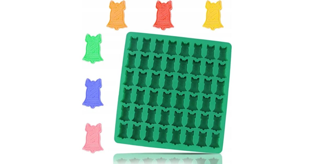 Čarobni Božič: Silikonski model za piškote, mini čokoladice - 48 ...