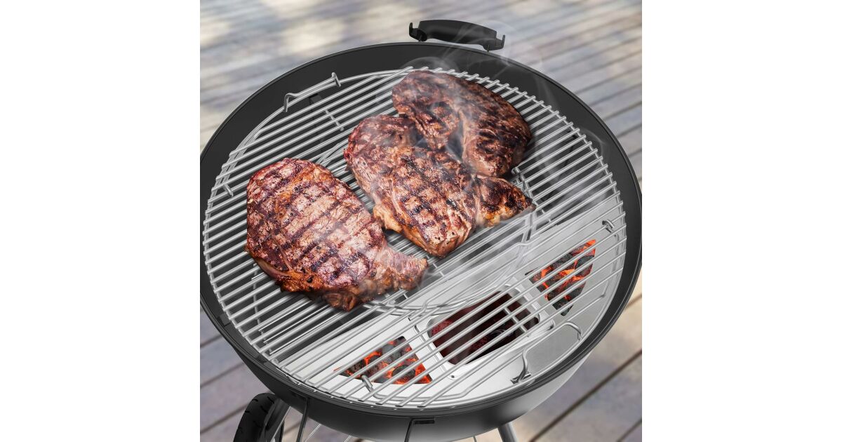 Transformă-ți grătarul! Kit Afumătoare BBQ Kettle - Gust autentic ...