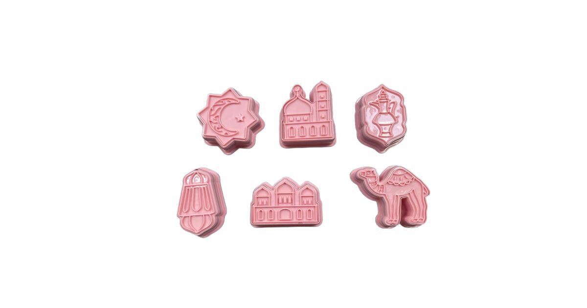Set Roz Delicios de Forme Prăjituri! Coace Bucurii! - Set 6 forme roz ...