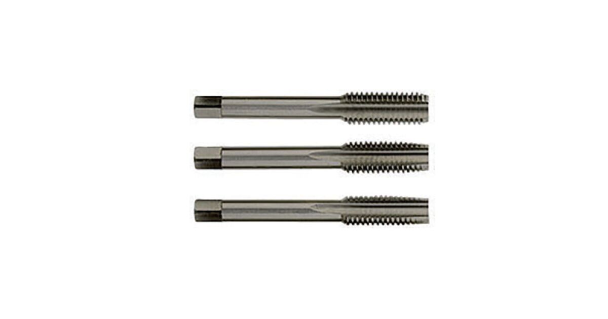 Set 3 tarozi manuali HSS marca Tivoly pentru gauri strapunse metric DIN ...