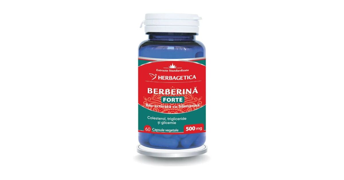 Recenzie: Berberine Forte Bio-aktivovaný so silymarínom, 60 kapsúl ...