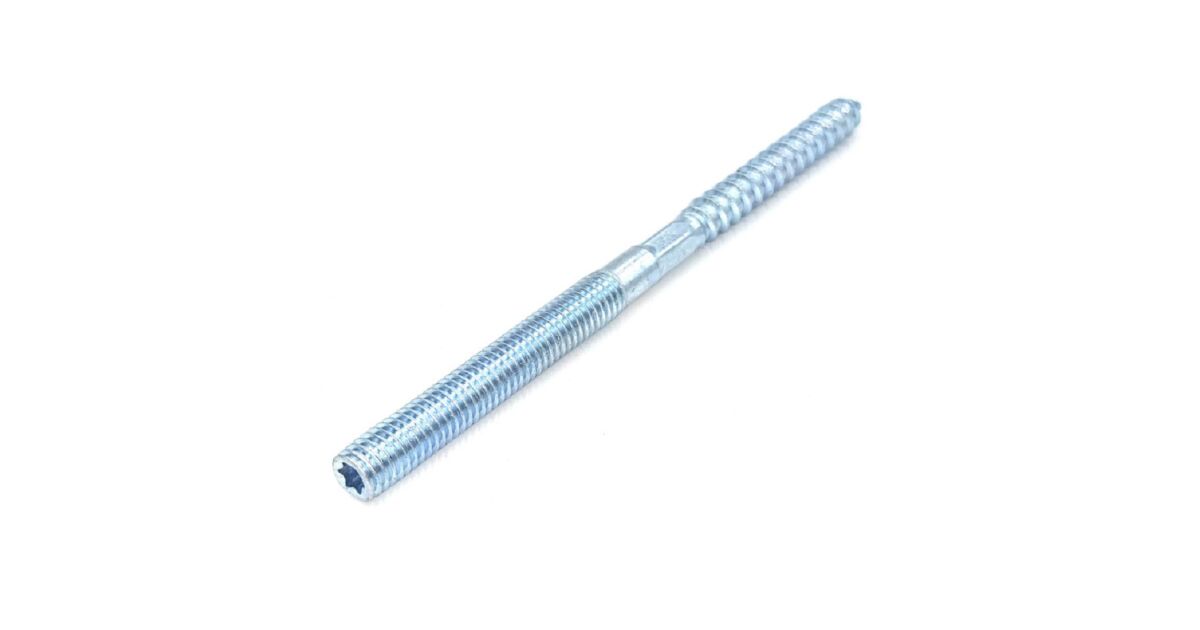 KOELNER 6X120mm ászokcsavar, fa-fém menetes csavar, hatlap+ T15 befogás ...
