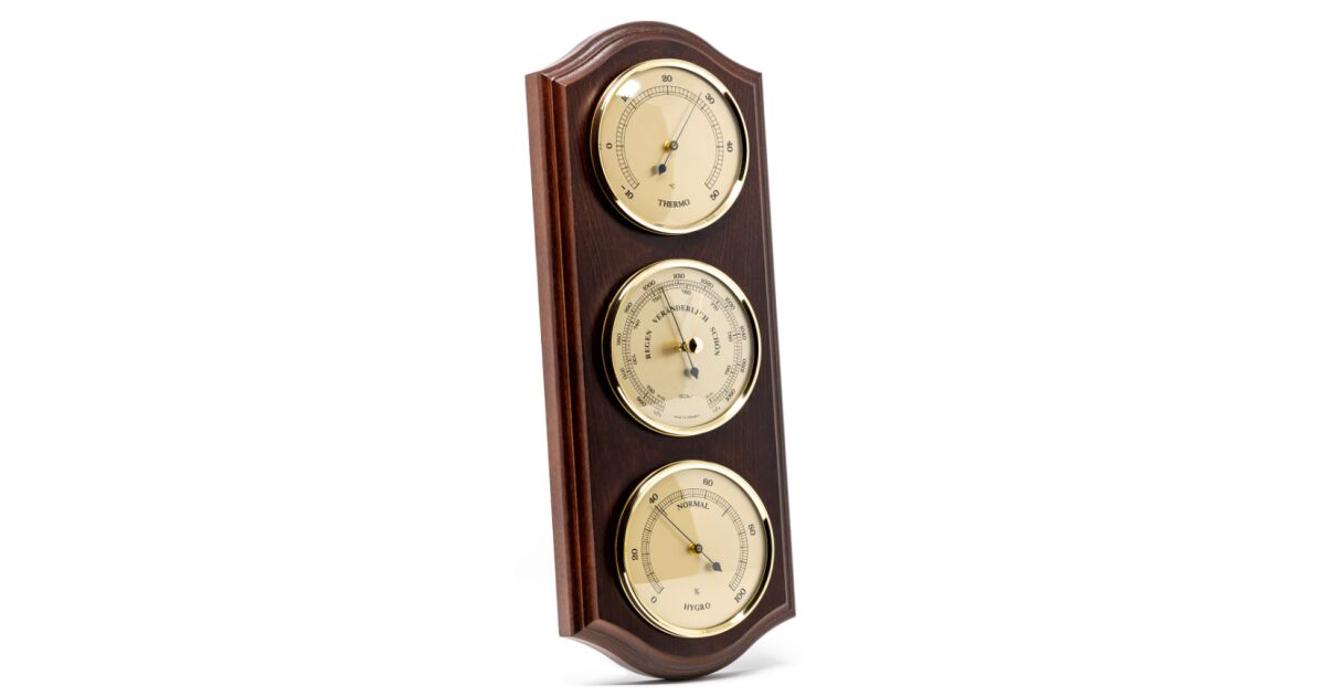 Meteostanice Fischer 9176-22 - Barometer Hygrometer Thermometer mit ...