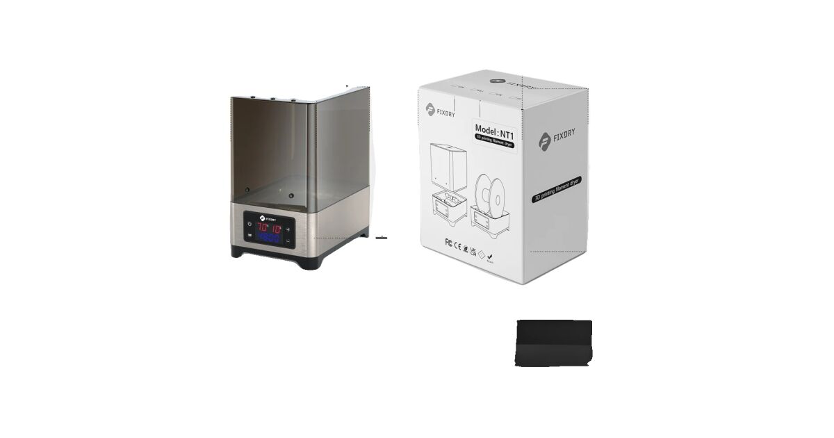 3D Printing Filament Dryer, Adjustable Temperature Control, Real-Time ...