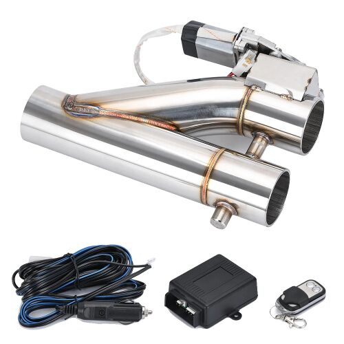 Electric Exhaust Cut Out Valve, Double Valve, Wireless Remote Control ...