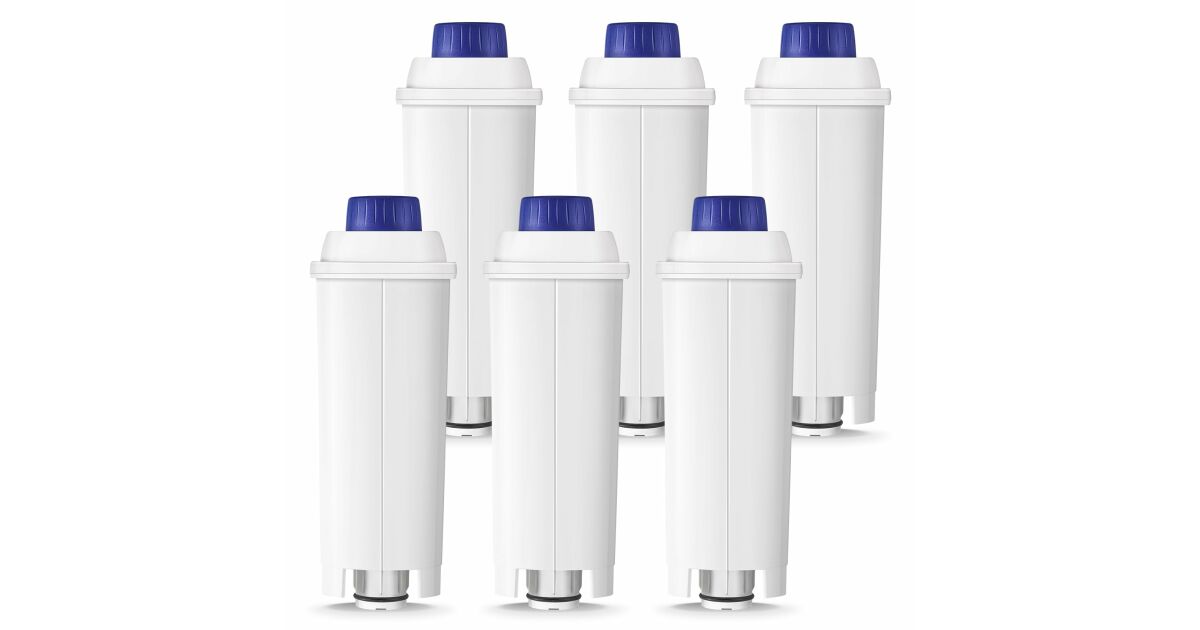 Kristalno čista kava, brez vodnega kamna! 6x filter za vodo - De'Longhi ...