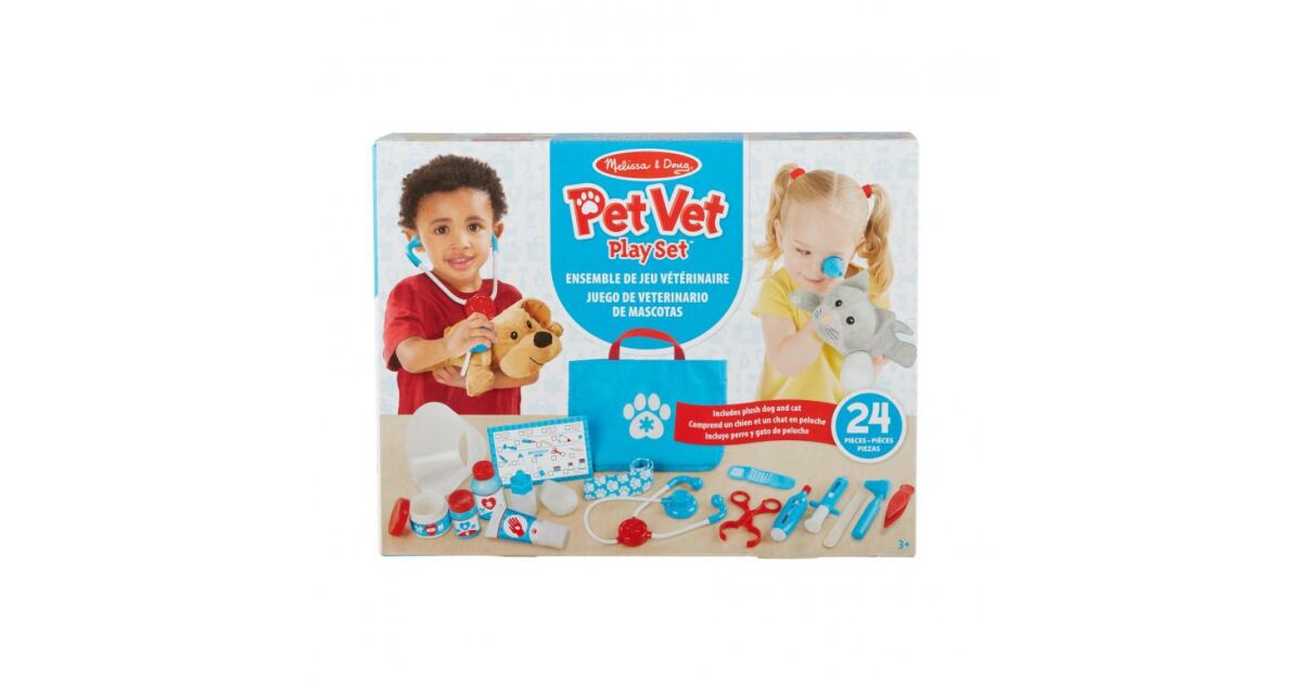 Spin Master Melissa & Doug Set de joacă Veterinar | Pepita.com