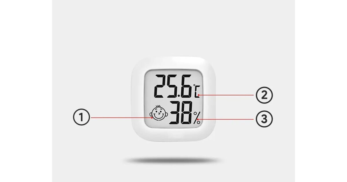 Statie meteo, Digital, Indicator de confort, Indicator de temperatura ...