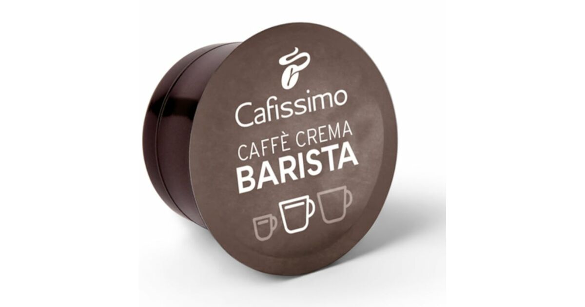 Cafea capsule Tchibo Cafissimo Barista Caffe Crema, 10 capsule, 80 g ...