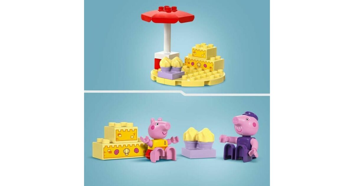 Építő készlet Lego Peppa Pig's Boat Trip Többszínű | Pepita.hu