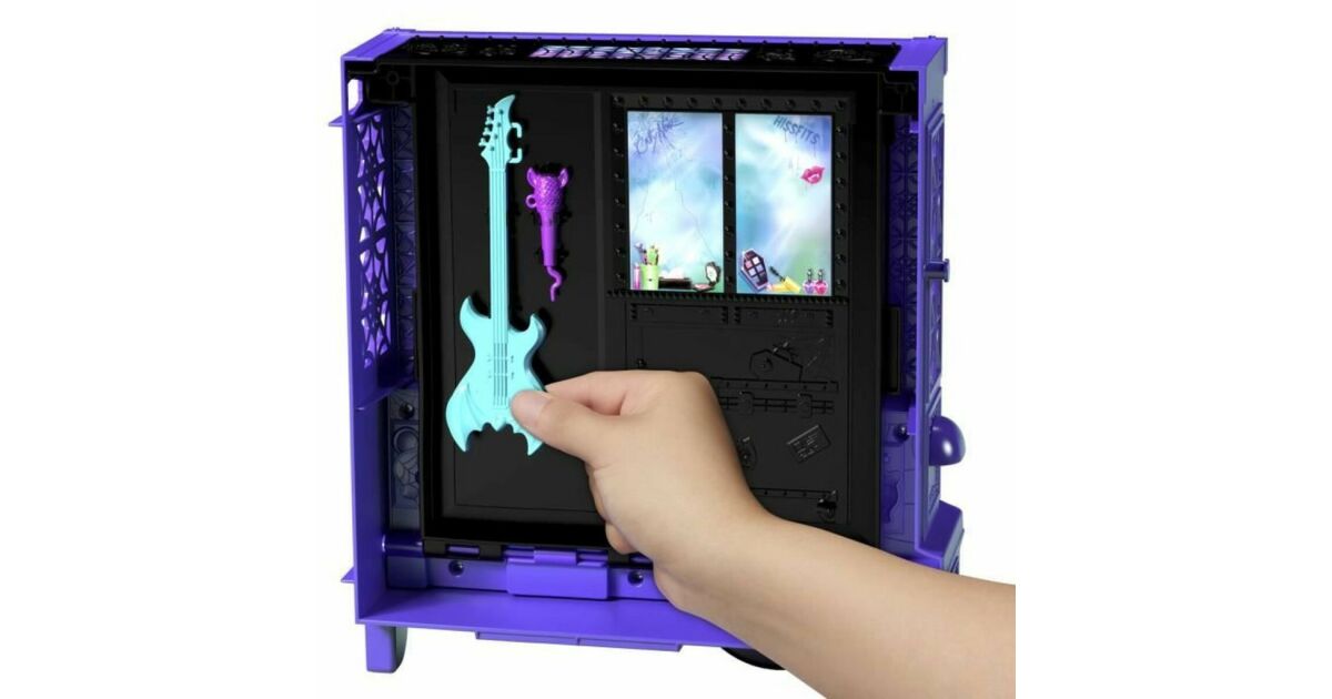 Baba kiegészítőkkel Monster High Tour Bus Rock Sang-sationnel | Pepita.hu