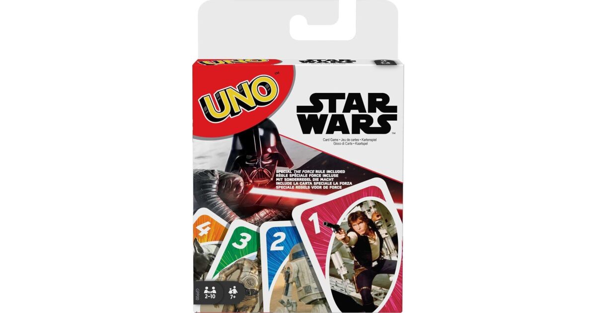 UNO Star Wars Настолна игра | Pepita.com