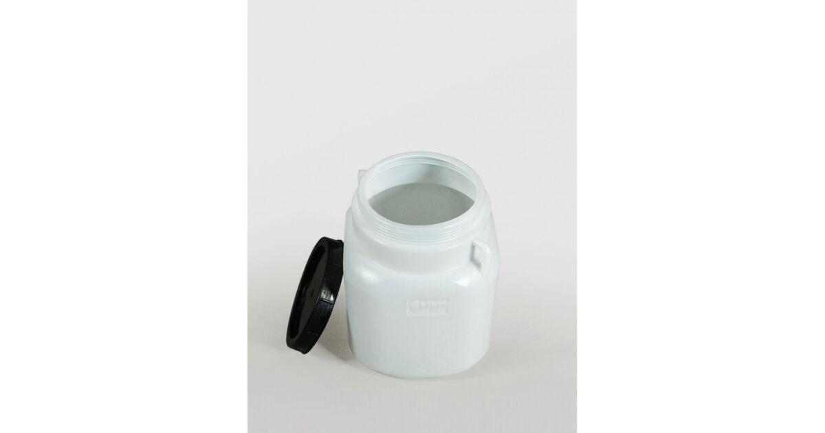 Sticla de apa Sterk, Capacitate 10 l., patrat RK, Alb | Pepita.com