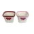 Cutie de hârtie KOCKA cu margine colorată 9-21/MIX - 12x12x9 cm 1 buc ...