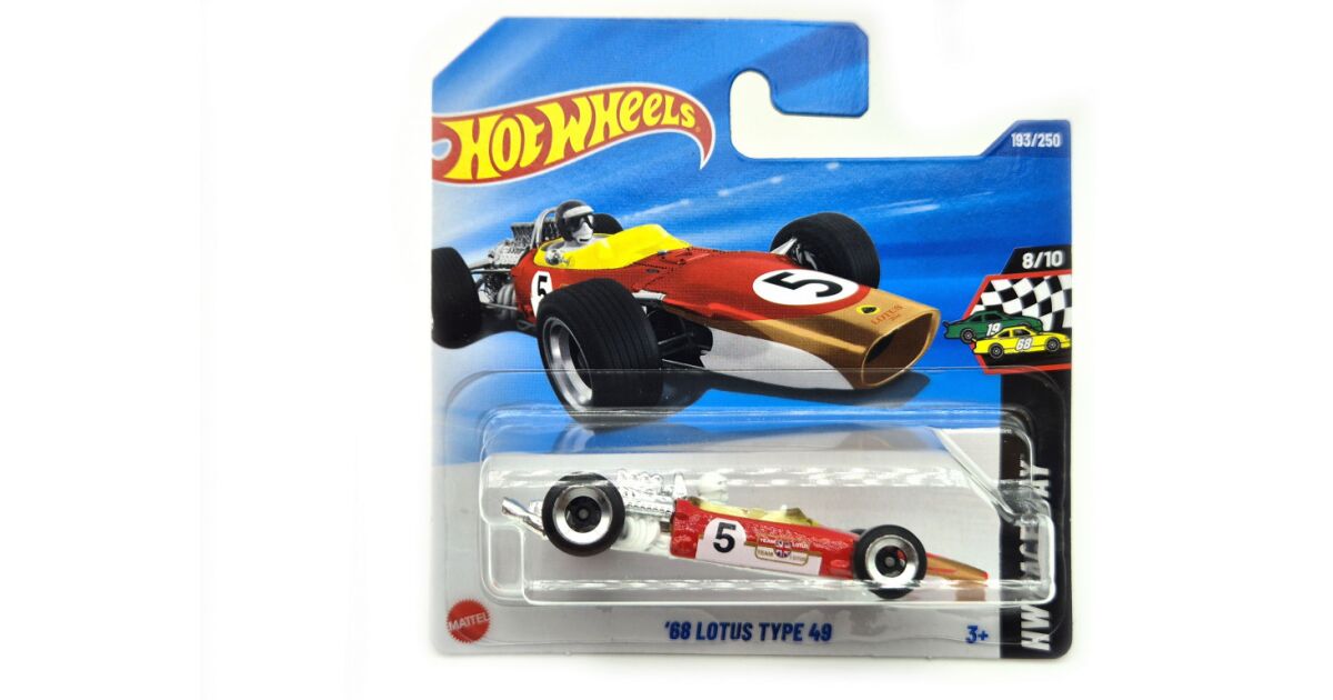 Hot Wheels '68 Lotus Type 49 - HW Race Day 8/10 - 193/250 - Hot Wheels ...
