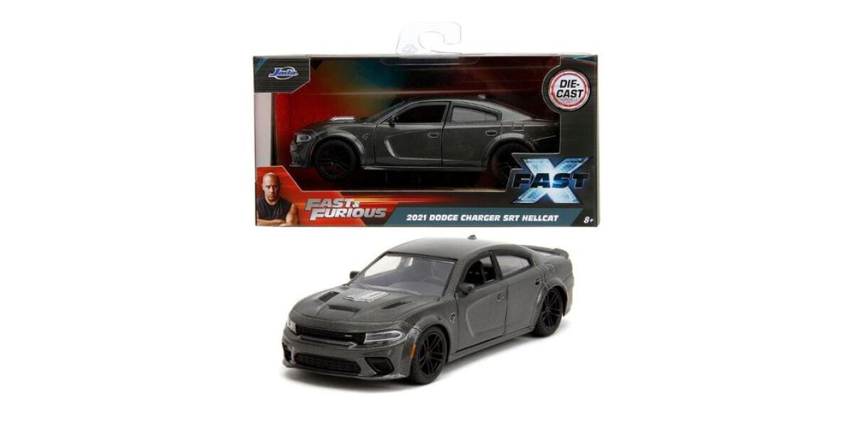 Jada Toys 9324075300W01 Fast and Furious 2021 Dodge Charger SRT Hellcat ...