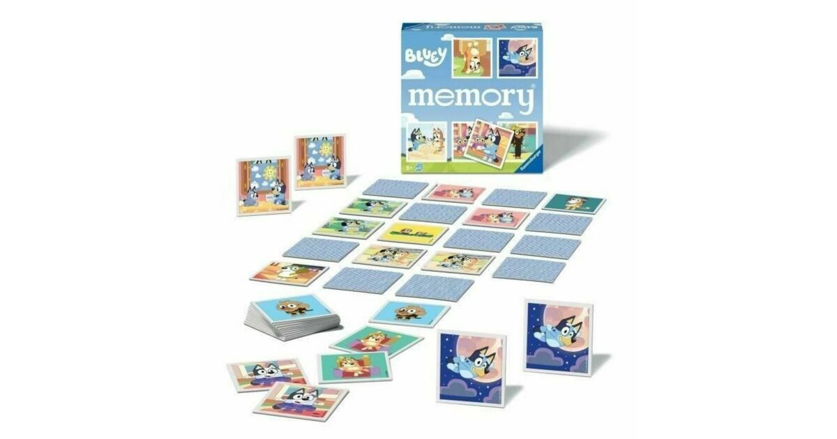 Vélemények: Társasjáték Ravensburger Grand memory® Bluey | Pepita.hu