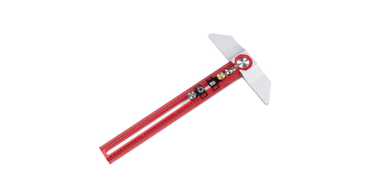 Pro Scriber Markierungs-T-Square Lineal, 400 mm LÃ¤nge, Wandmontierter ...
