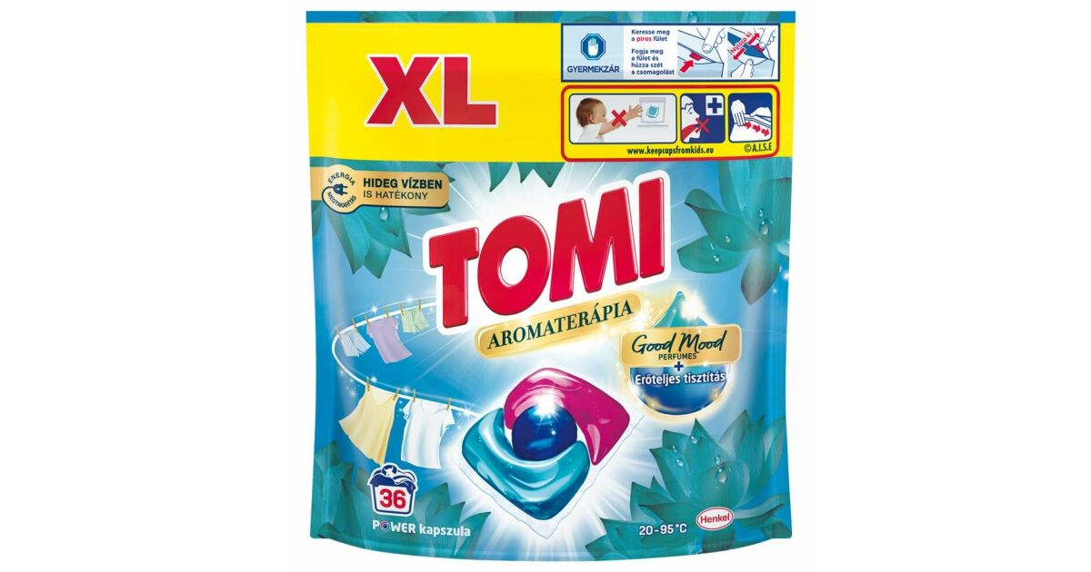 Tomi 3+1 Power Caps Lotus Universal Waschkapseln 5x36 Wäschen | Pepita.com