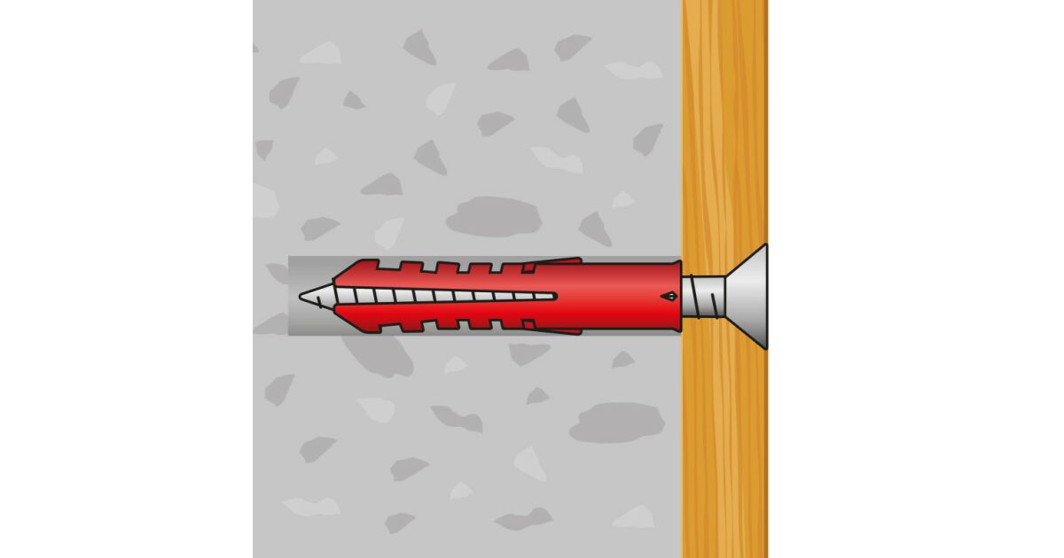 Dibluri și șuruburi Handy - 8 x 40 mm - 15 buc / pachet | Pepita.com
