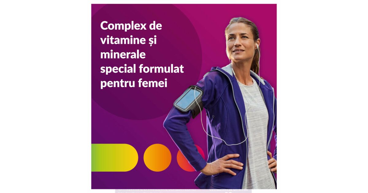 Centrum pentru femei complet de la A la Z, 30 Comprimate, Glaxo ...