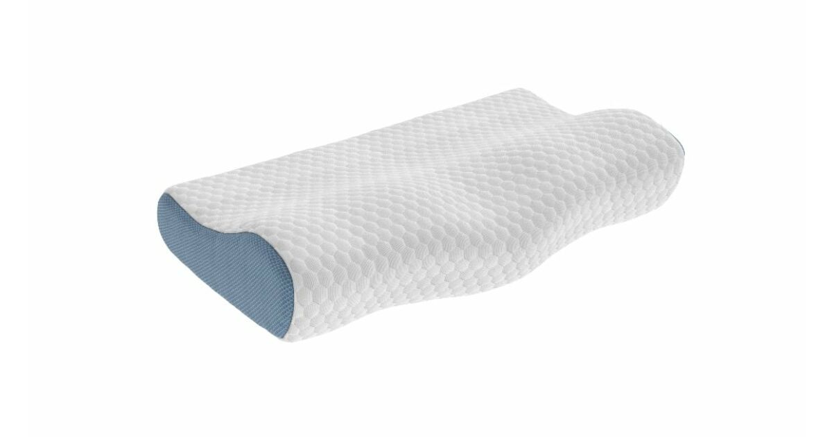 Perna ergonomica Memory Somnia® 3D Air Mesh, sustinere exacta pentru ...