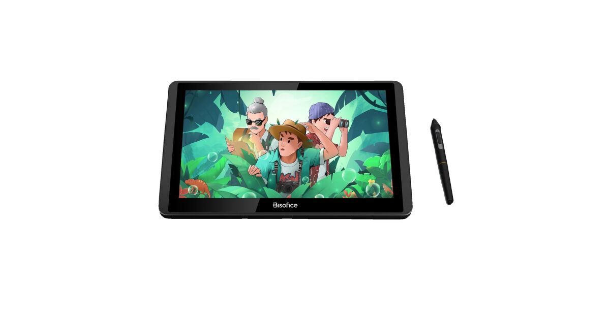 Bosto Graphics Zeichentablett, 11,6 Zoll Display, 8192 Druckstufen ...