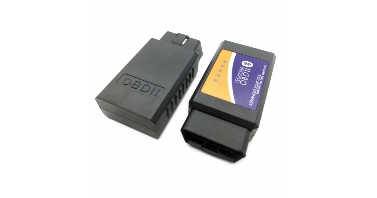 Diagnostické rozhranie Techstar® OBD2, Bluetooth, s čipom ELM V2.1 ...