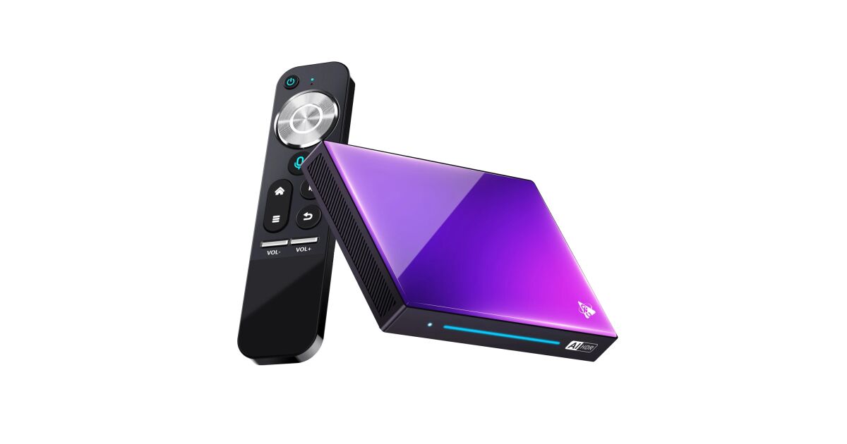 AI Android TV Box, 8 GB RAM, 128 GB stocare, 4K @ 120 Hz, 8 GB 128 GB ...