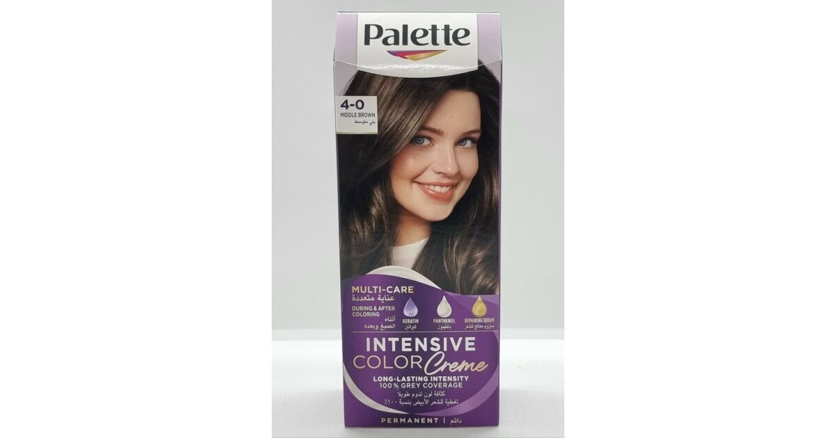 Vélemények: Palette Intensive Color Creme hair color 4-0 középbarna ...