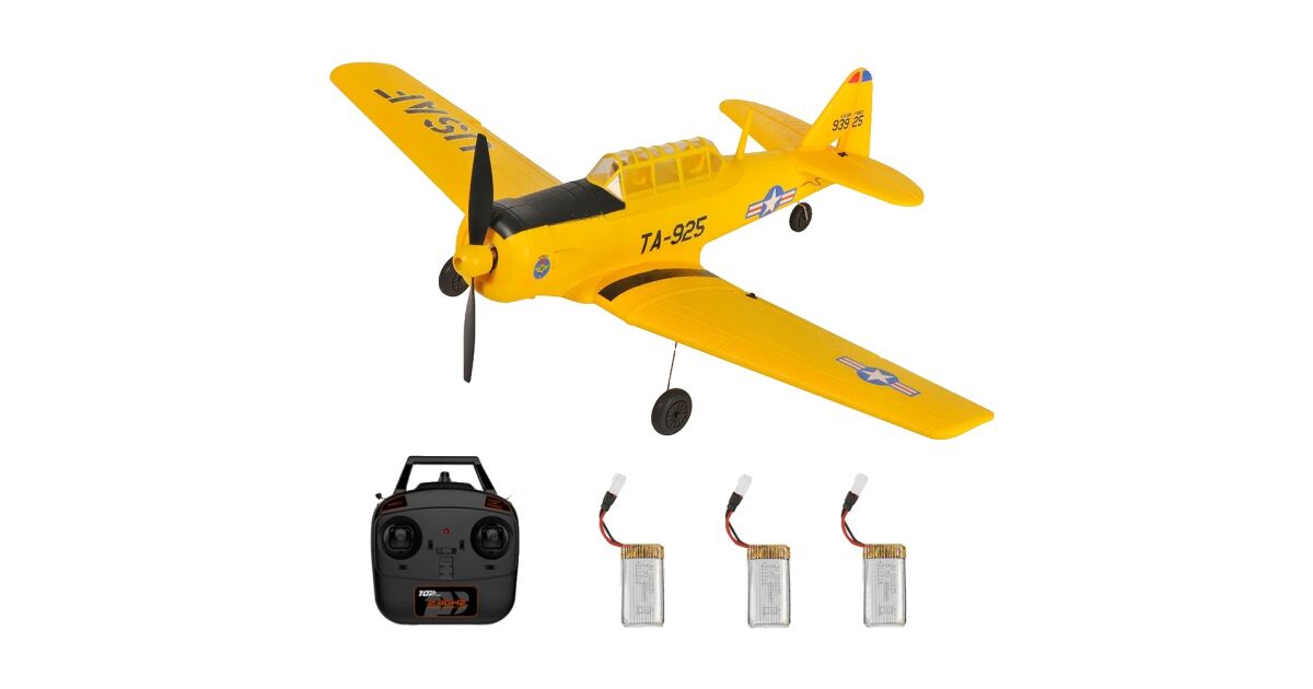 RC-Flugzeug, 450 mm Spannweite, 6-Achsen-Gyroskop, 12-15 Minuten ...