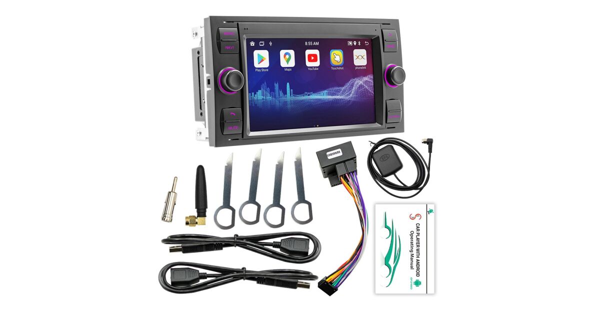 7 Ford Transit Carplay és Android Auto, 4GB RAM 64GB ROM, autós ...