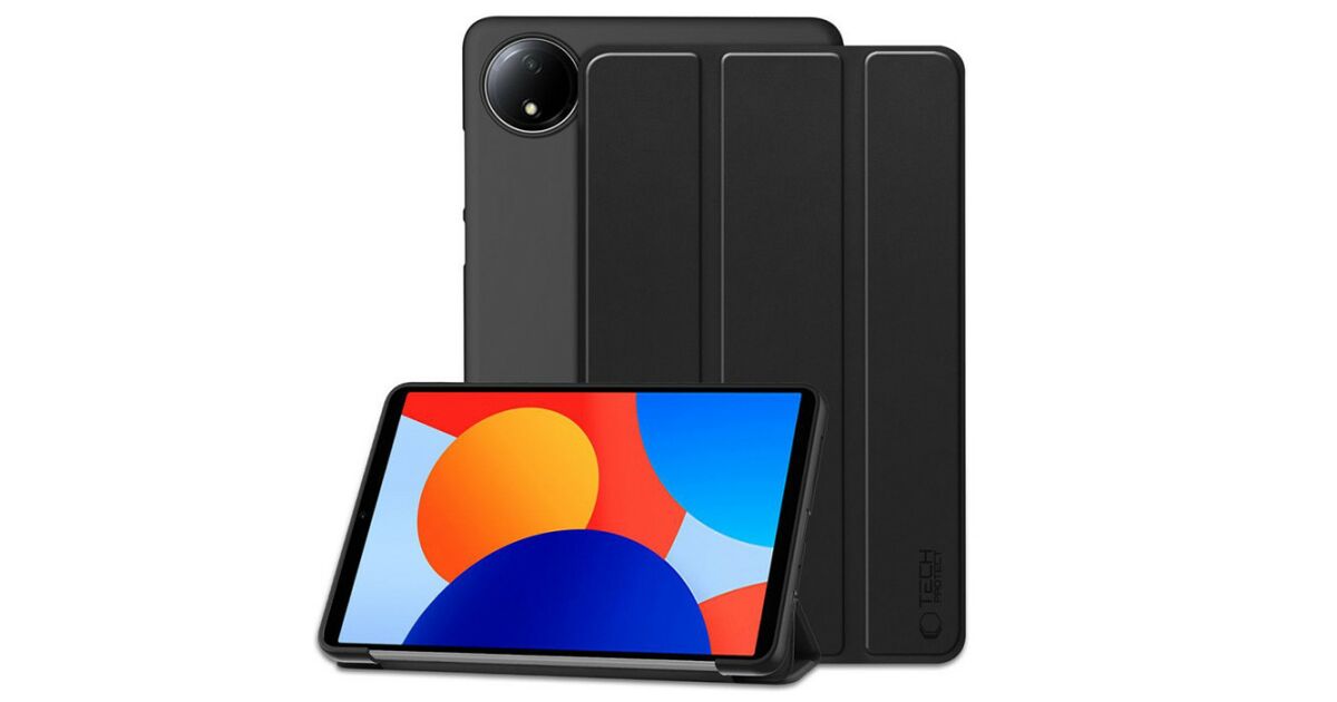 Tech-Protect tablet tok (Smart Case) - Xiaomi Redmi Pad SE 8.7 - fekete ...