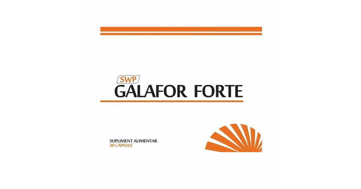Recenzii: Galafor Forte, 30 Capsule, Sun Wave Pharma | Pepita.com