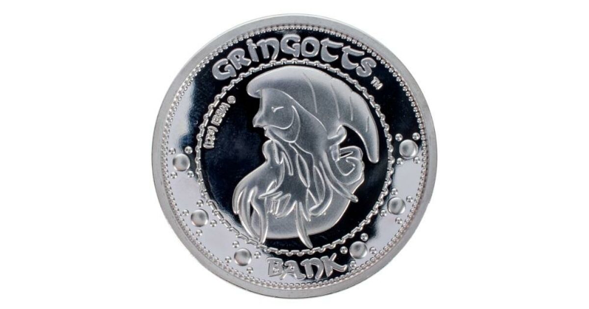 Harry Potter: Gringotts Coin Replica Collection (3 pcs) / Harry Potter ...