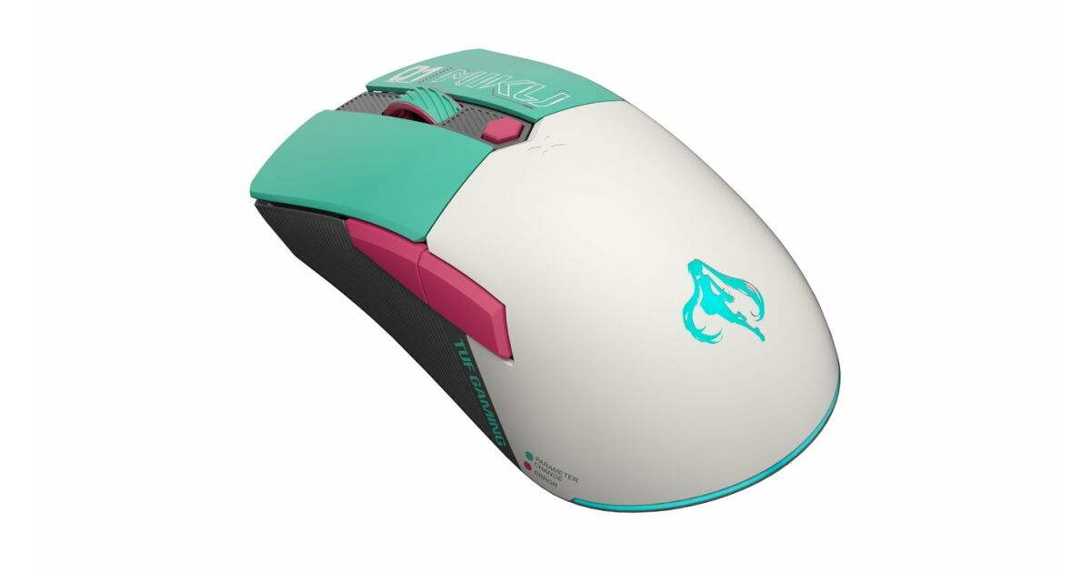 ASUS TUF Gaming Mini Wireless Mouse Hatsune Miku Edition mouse-uri Mâna ...