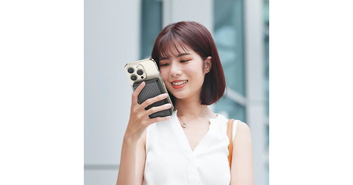 AWEI PowerBank MagSafe P33K 10000mAh 22.5W fekete/fekete | Pepita.hu