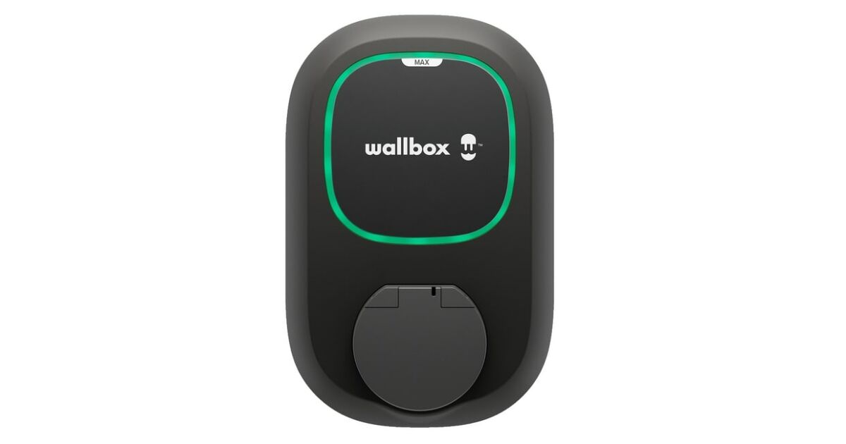 Wallbox Pulsar MAX Socket | 22 kW | Wi-Fi, Bluetooth | Black | Pepita.hu